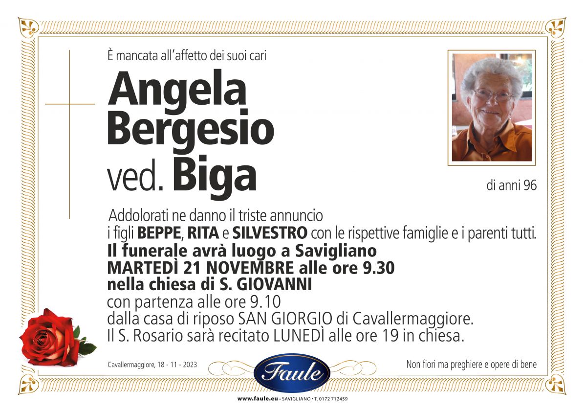 Onoranze Funebri Faule - Lutti